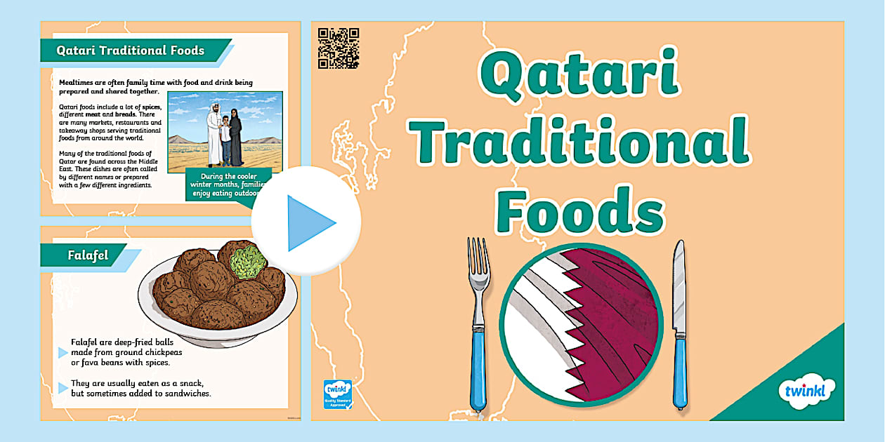 Qatari Traditional Foods PowerPoint (teacher made) - Twinkl