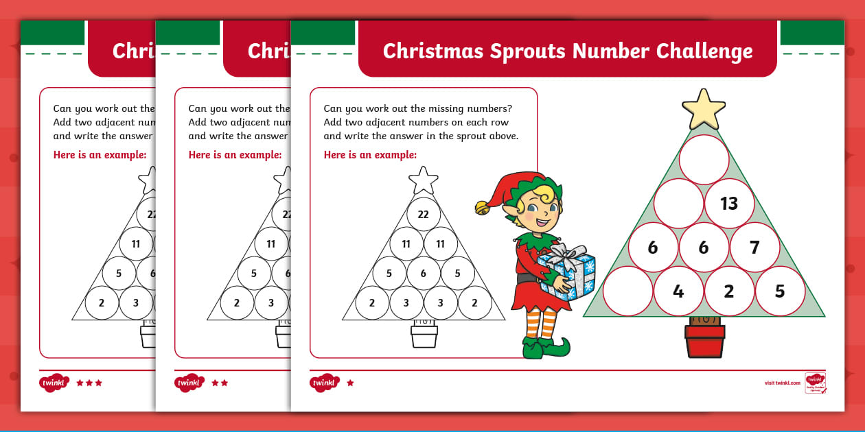 Pyramid Christmas Tree Puzzle | Twinkl | Christmas | KS1