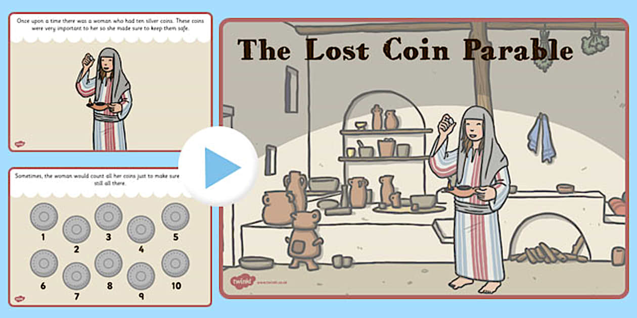 The Lost Coin Parable PowerPoint - RE Resource - Twinkl