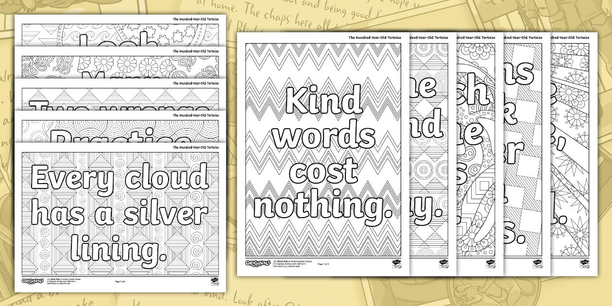 Proverbs Mindfulness Colouring Pages (teacher made) - Twinkl