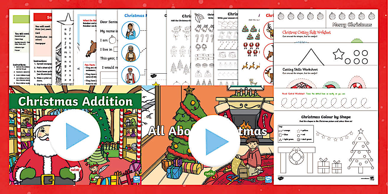Christmas Resource Pack for Your Inclusive Education Students