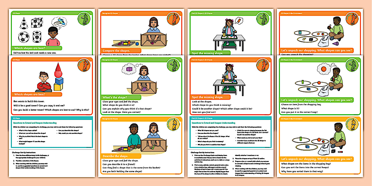 👉 3D Shapes Chilli Challenges Pack (Teacher-Made)