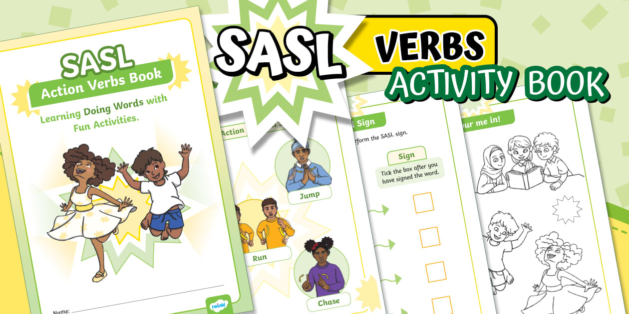 FP - SASL - Action Verbs - Activity Book (CAPS Aligned)