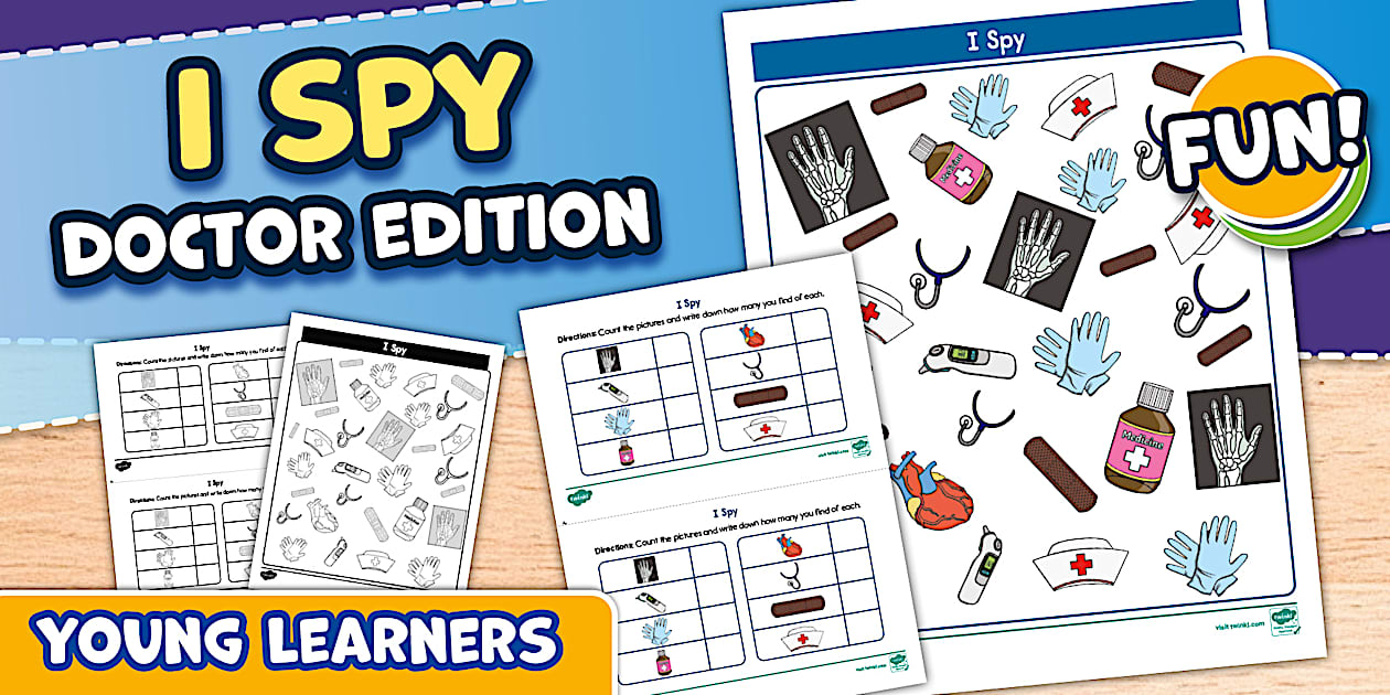 Doctor I Spy Activity (teacher made) - Twinkl