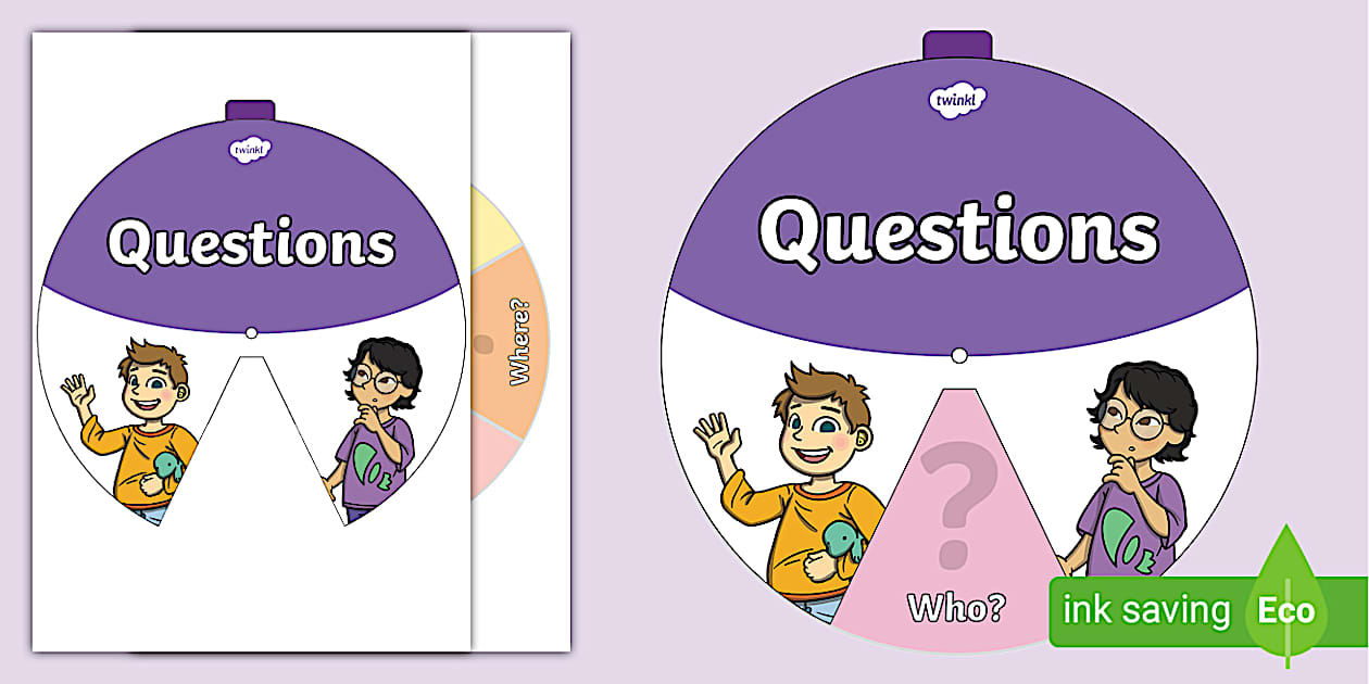Question Wheel (teacher made) - Twinkl