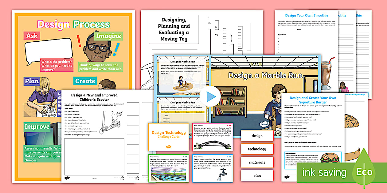 Year 3 and 4 Activity Design Pack | Design Processes