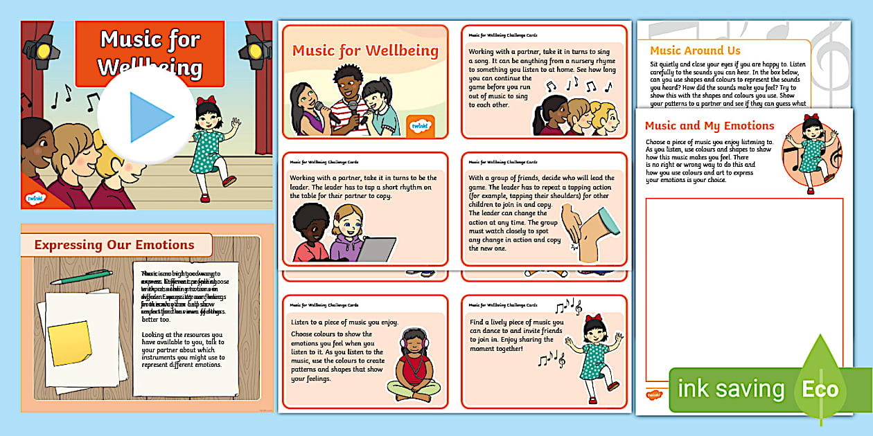 Music for Wellbeing KS1 Mindful Moments Activity Pack