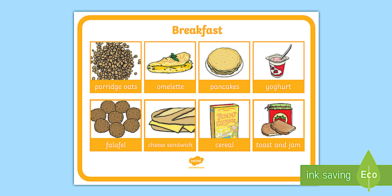 Breakfast Role-Play Signs (teacher made) - Twinkl