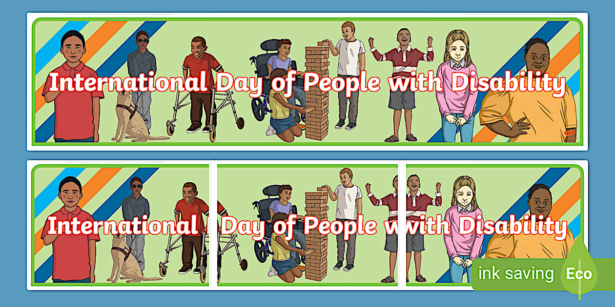 International Day of People with Disability Display Banner