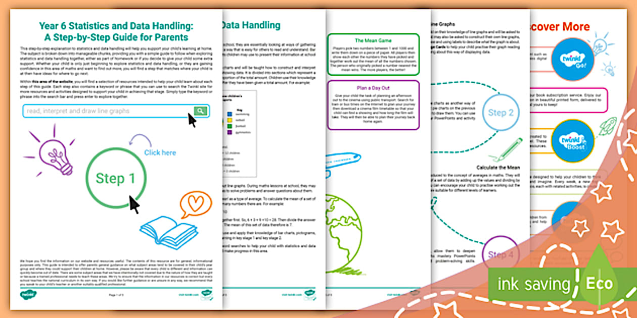 👉 Year 6 Statistics and Data Handling: A Step-by-Step Guide