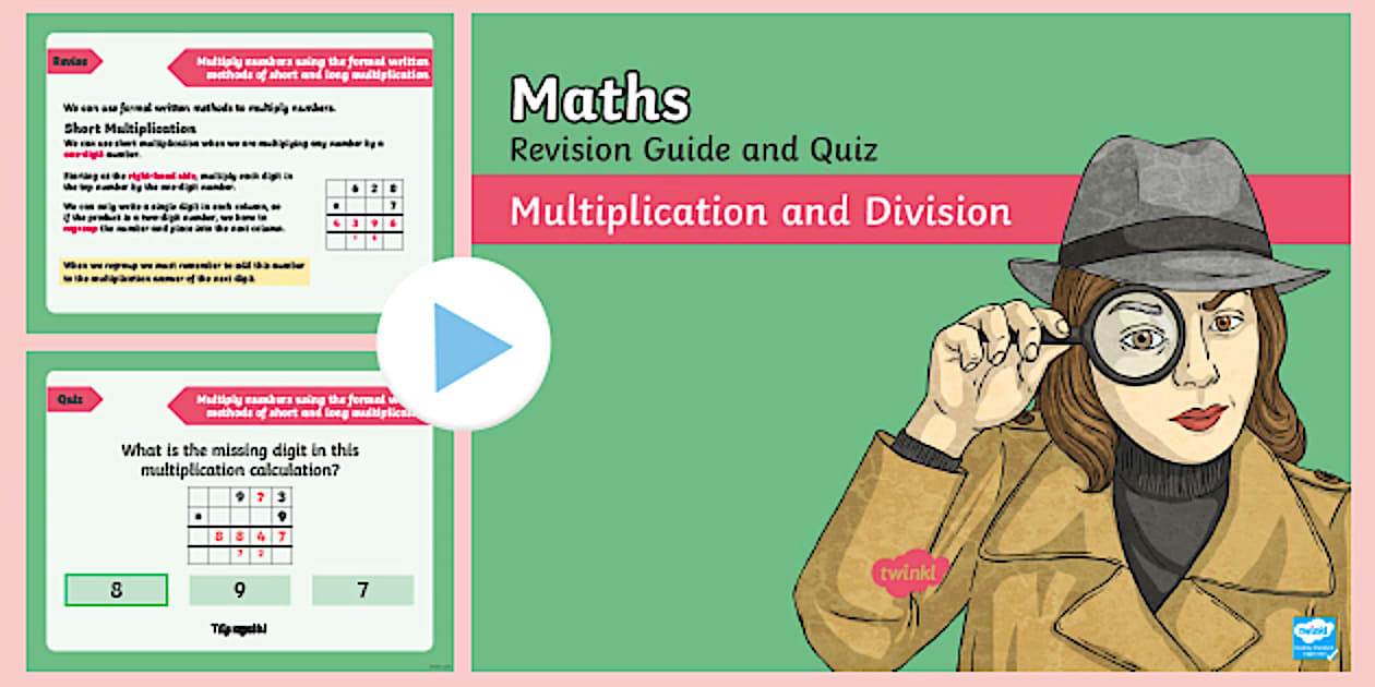 SATs Survival: Year 6 Multiplication and Division Maths Revision Guide and