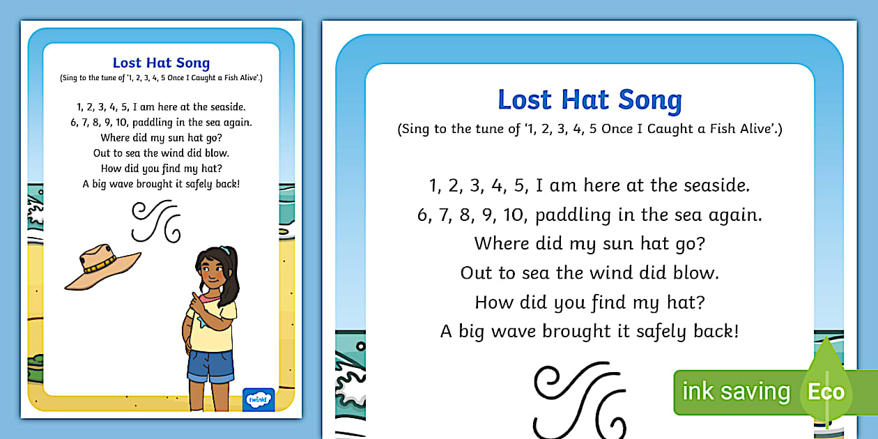 Lost Hat Song (Hecho por educadores) - Twinkl