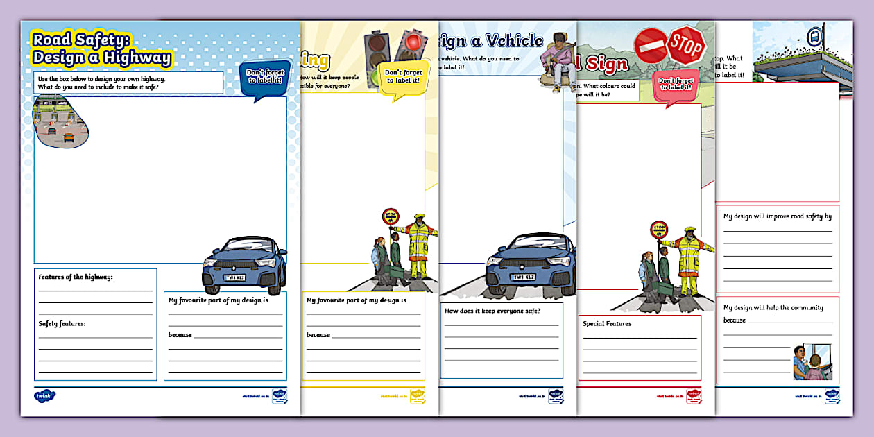 Road Safety Activity Pack (Teacher-Made) - Twinkl
