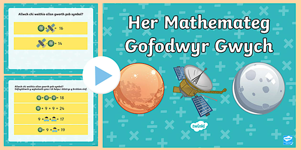 Her Mathemateg Gofodwyr Gwych (teacher made) - Twinkl