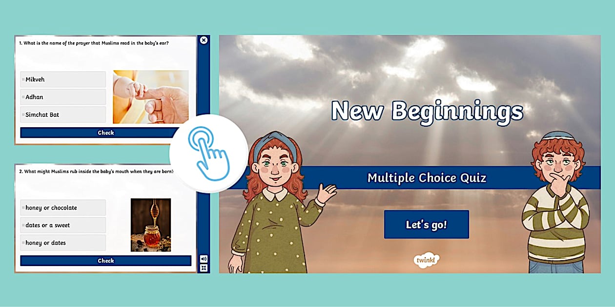 RE: New Beginnings: KS1 Interactive Quiz - Twinkl