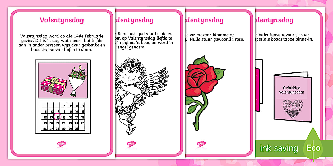 Valentynsdag Vertoon Feite Plakkate - Twinkl