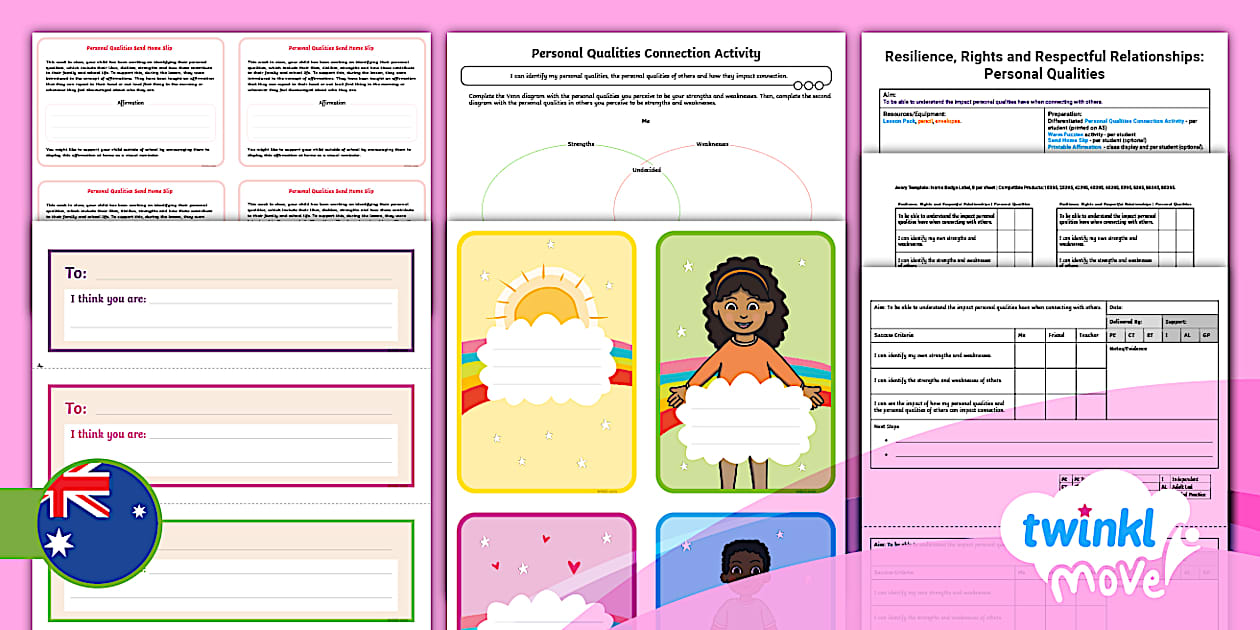 Year 2 RRRR Personal Qualities Lesson Pack (Teacher-Made)