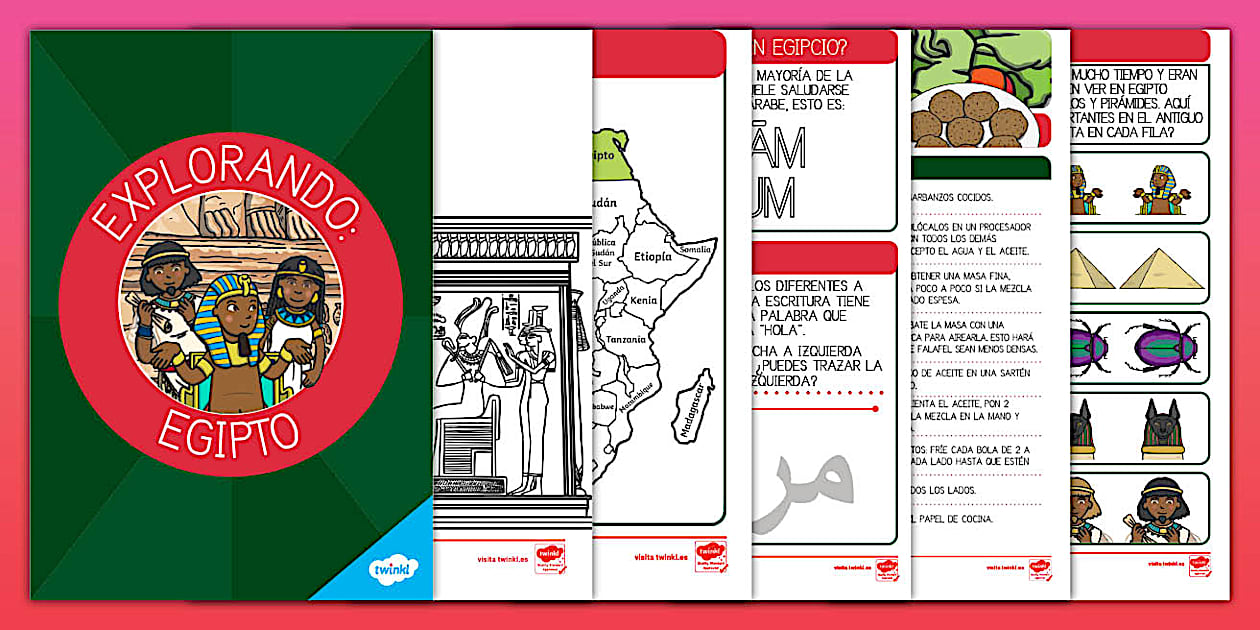 Proyecto ABP: Explorando Egipto - Educación Infantil