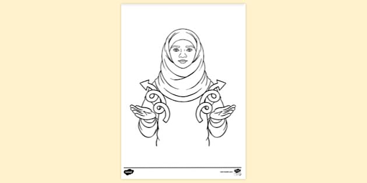 BSL Child Play Colouring Sheet Colouring | Colouring Sheets