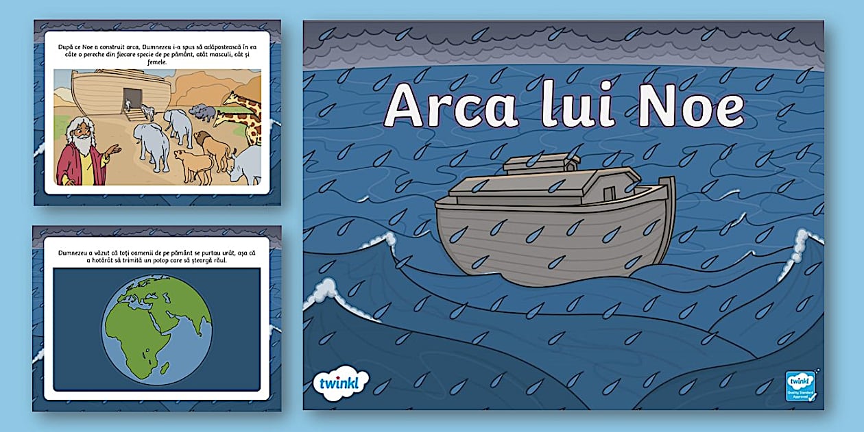 Povestea Arca lui Noe – PowerPoint (teacher made) - Twinkl