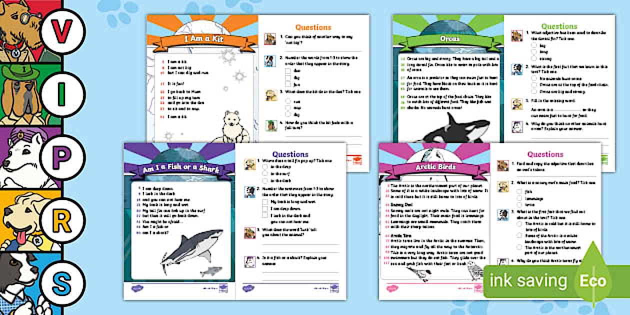 Phonetically-Decodable 60-Second Reads: Arctic Animals