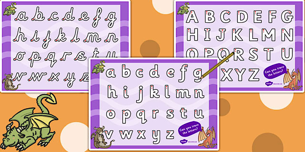 Dragon Themed Letter Writing Worksheet (Teacher-Made)