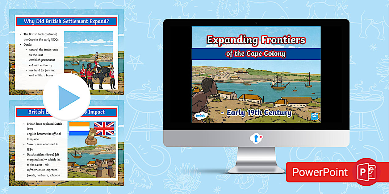 Expanding Frontiers of the Cape Colony PowerPoint - Twinkl