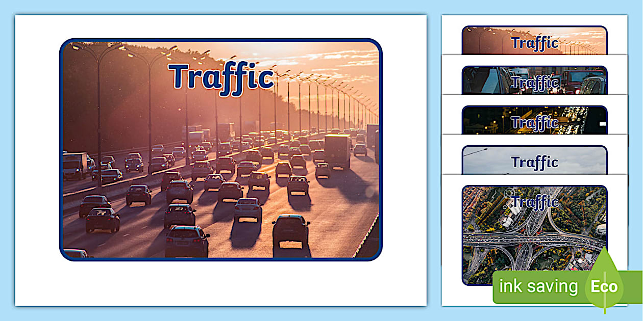 Traffic Photo Pack (Teacher-Made) - Twinkl
