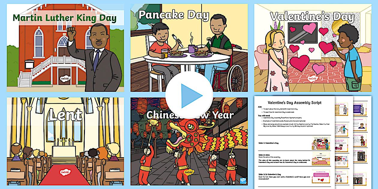 KS1 Spring Term 1 Assembly Bumper Pack (teacher made)