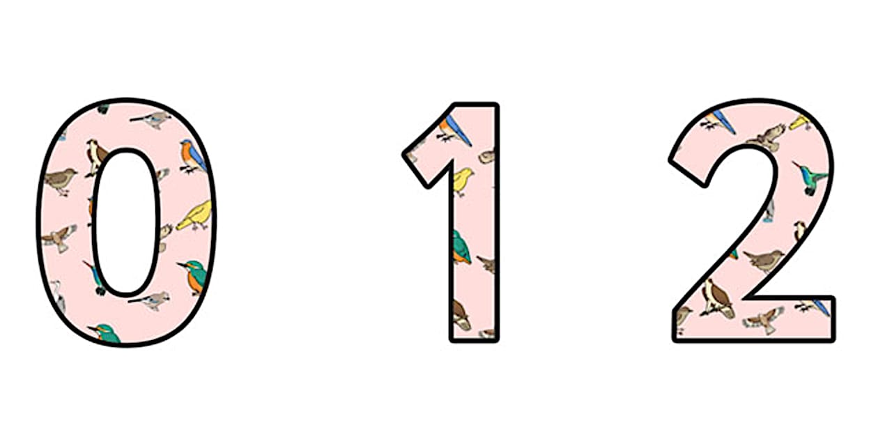 Classification Small Display Numbers (teacher made) - Twinkl