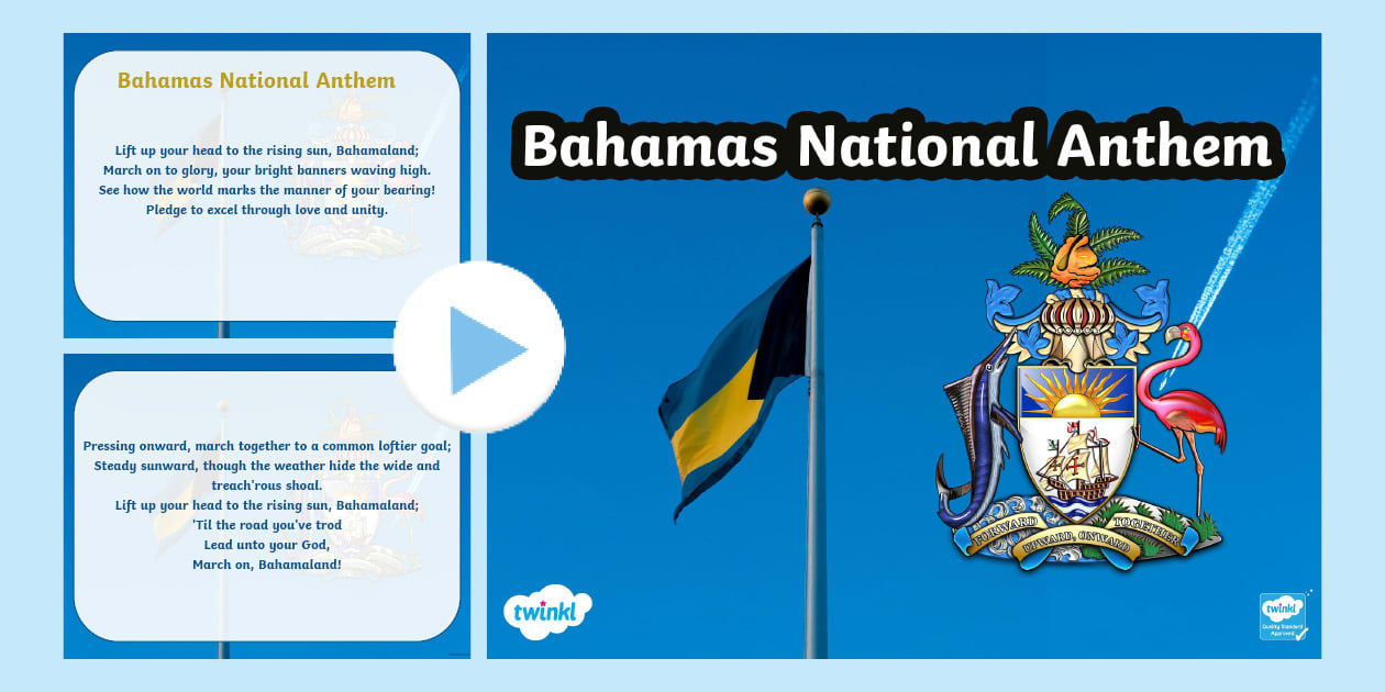 Bahamas National Anthem (Teacher-Made) - Twinkl