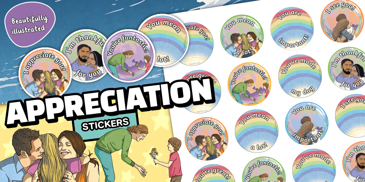 Appreciation Stickers