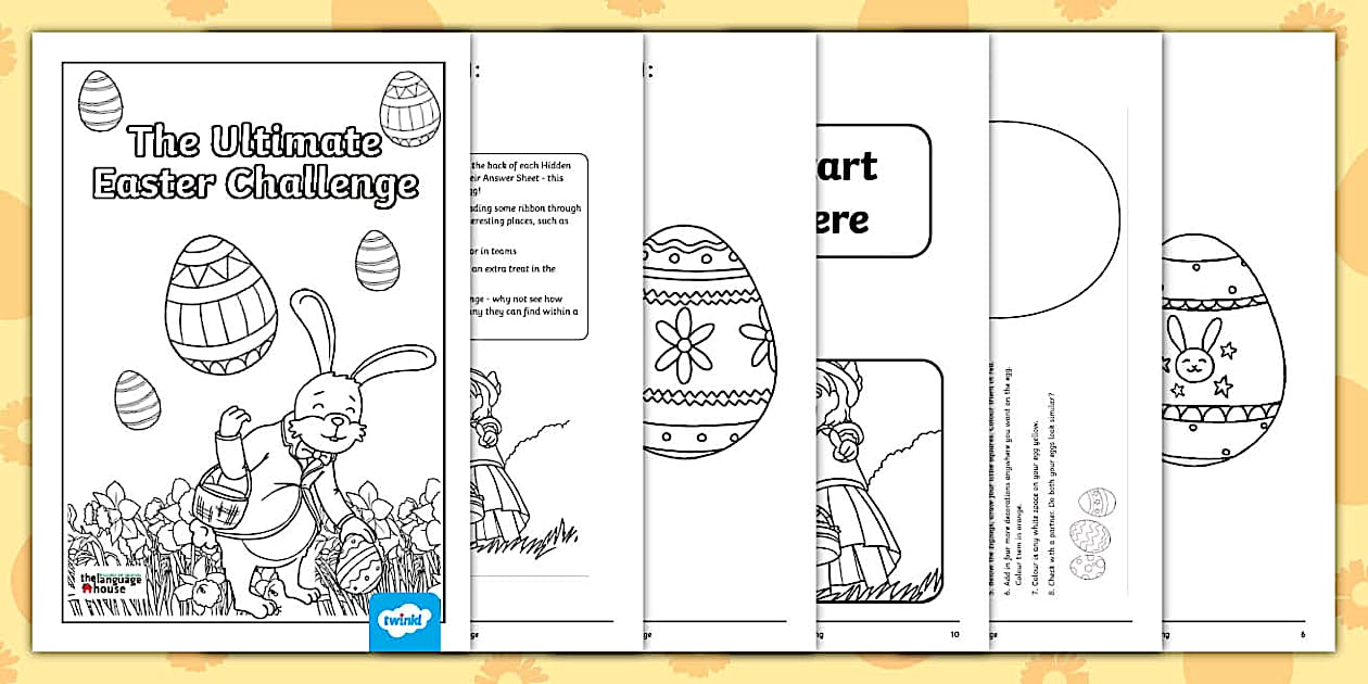 Cuadernillo: The Ultimate Easter Challenge - Feel the Language / The ...