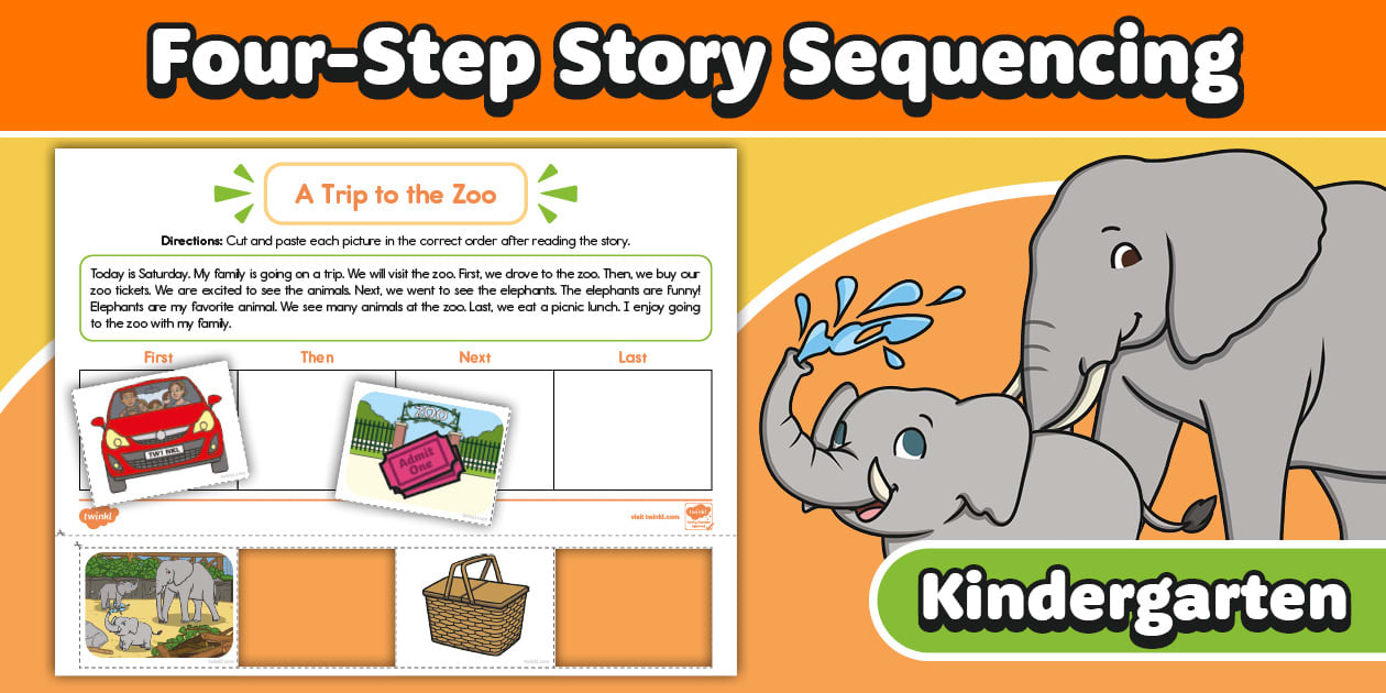 4 Step Sequence Story Pictures | Resource | Twinkl USA