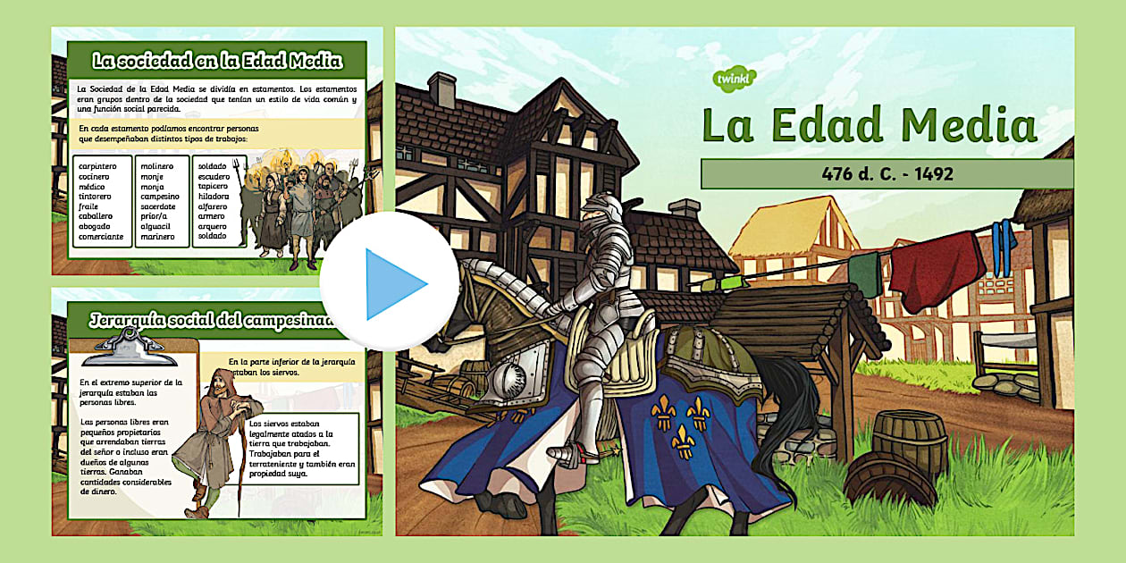 Presentación: La vida en la Edad Media