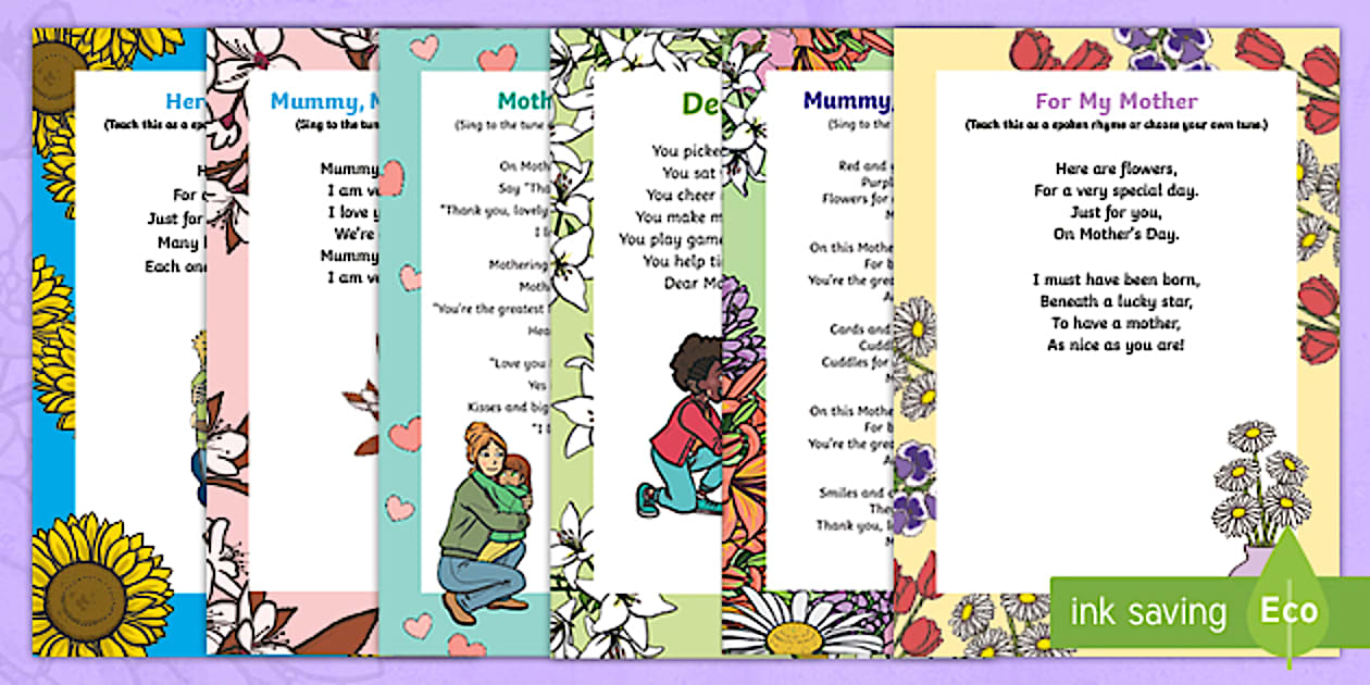 Mother's Day Songs for Preschool Pack
