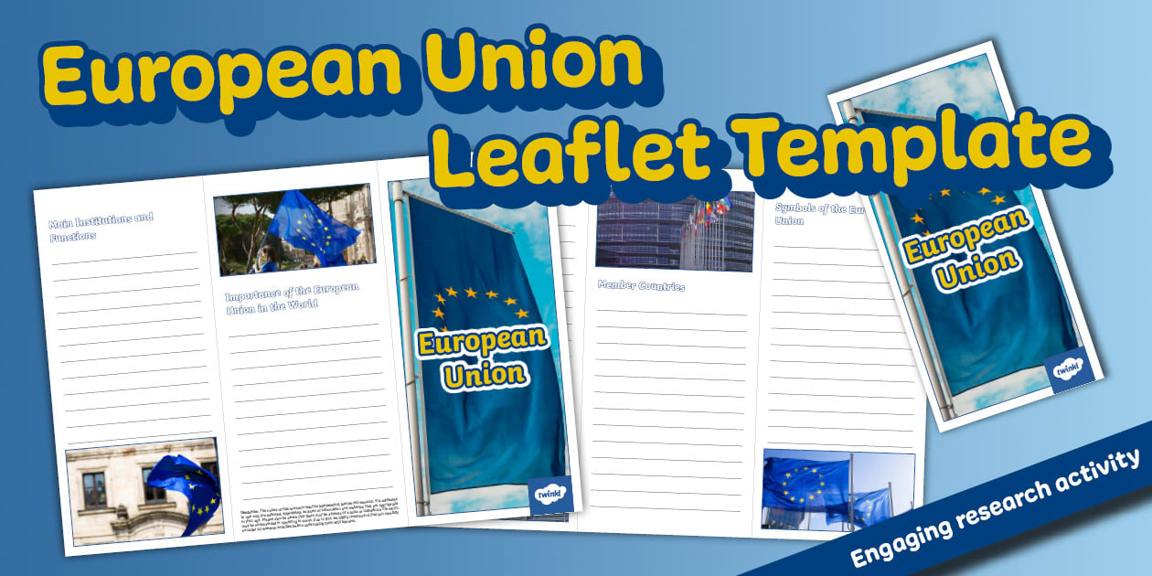 European Union Leaflet Template