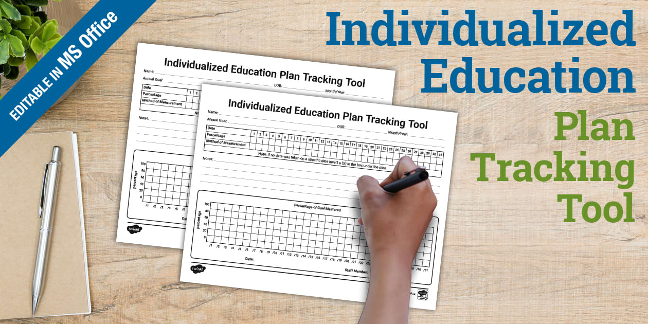 IEP Data Tracking Sheet - Organize Learner Support