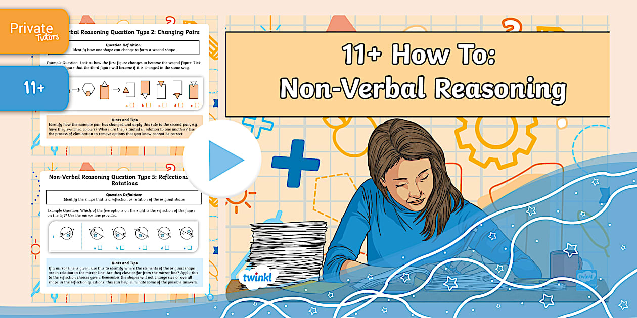 11+ How To...Non Verbal Reasoning PowerPoint - Twinkl