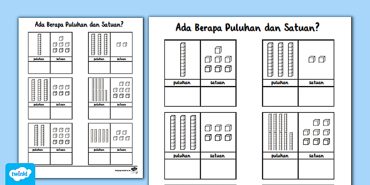 Ada Berapa Puluhan dan Satuan? (Teacher-Made) - Twinkl