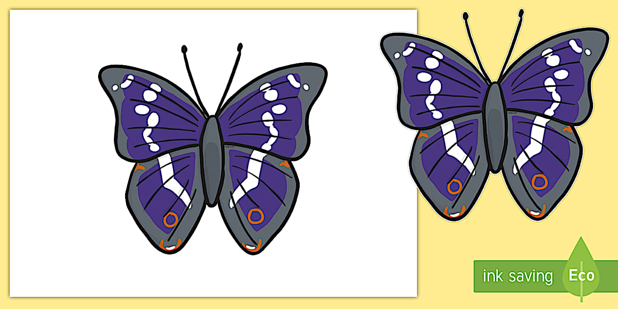 Emperor Butterfly Cut-Outs - Emperor Butterfly Cut-Outs