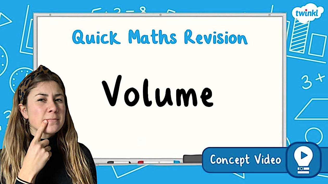 👉 Volume | KS2 Maths Concept (teacher made) - Twinkl