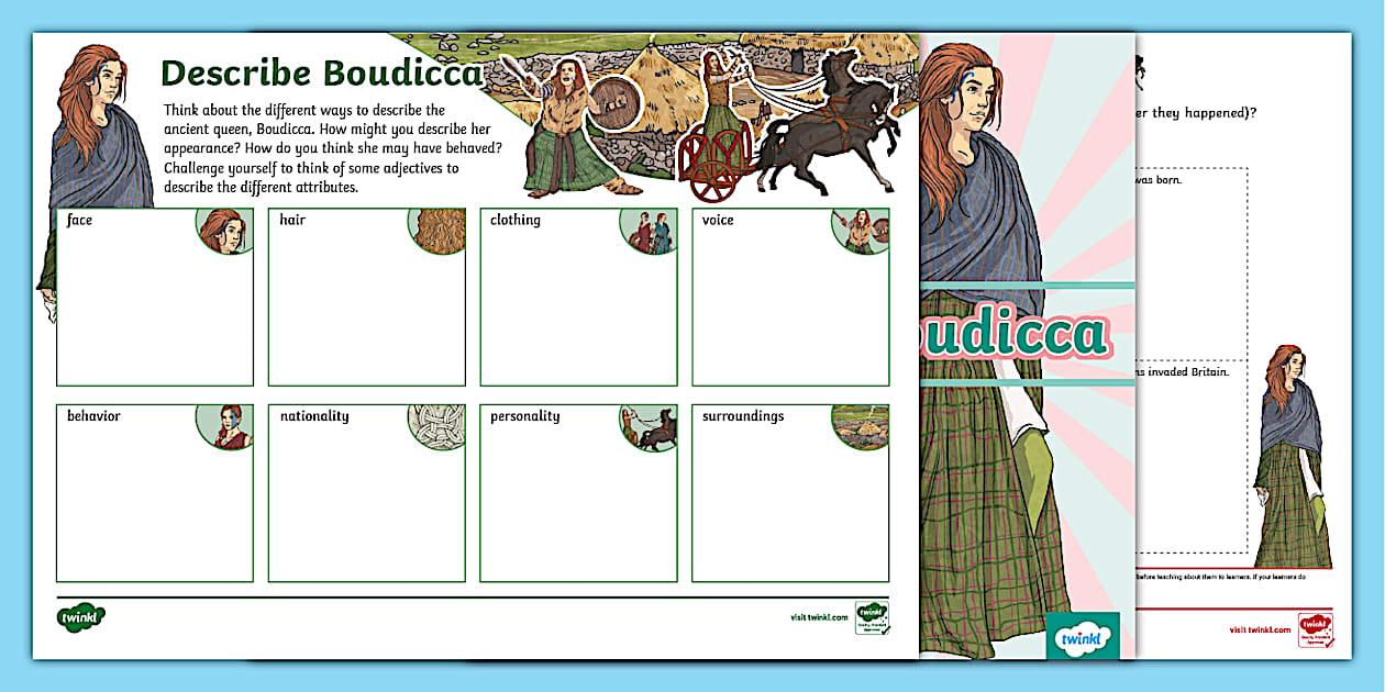 KS2 Boudicca Activities Pack (teacher made) - Twinkl