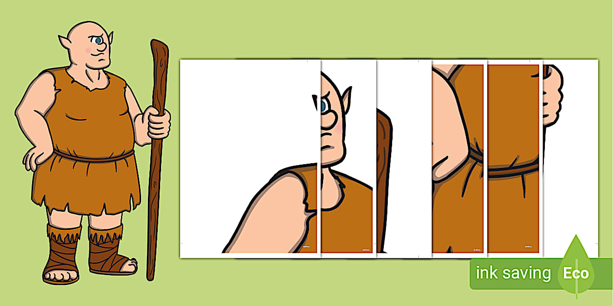 Large Giant Character Display Cut-Out (Teacher-Made)