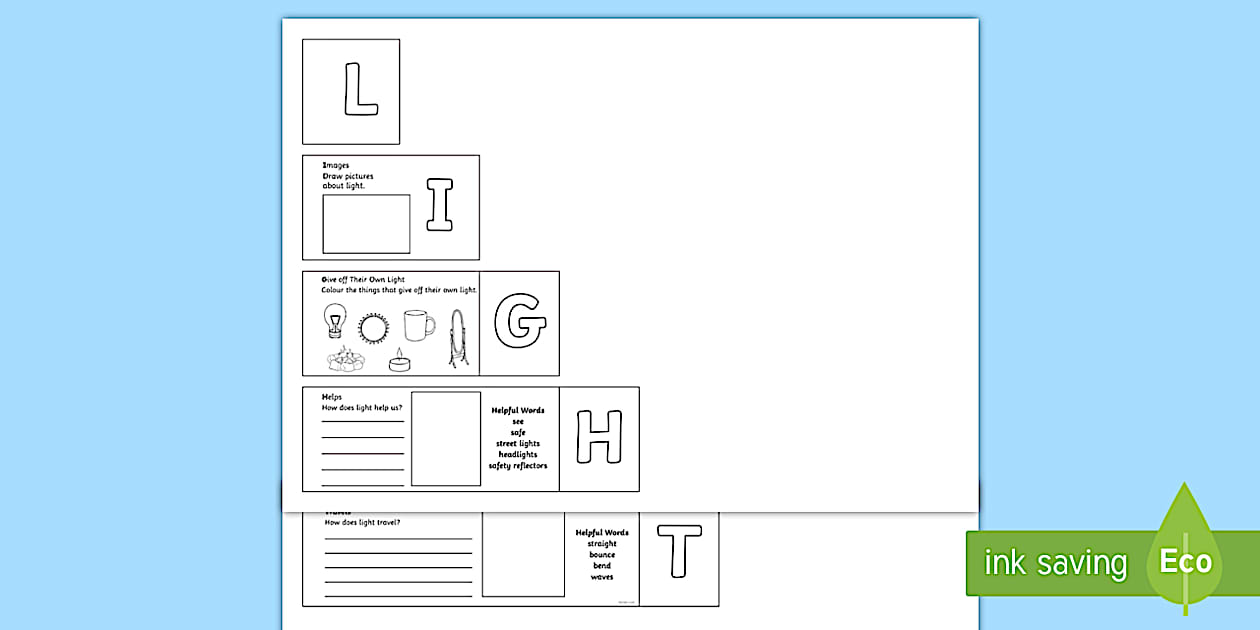 VIC Light Flip Activity Booklet (teacher made) - Twinkl