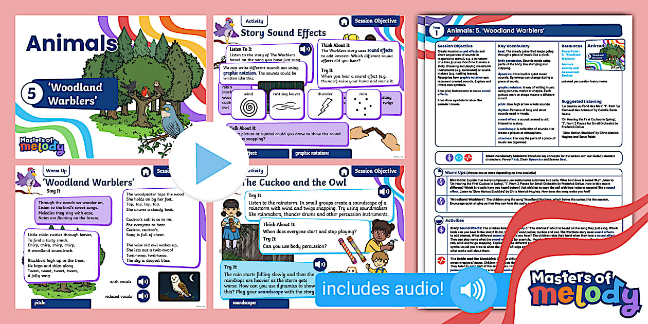 👉 Year 1 Animals - Session 5 - Twinkl