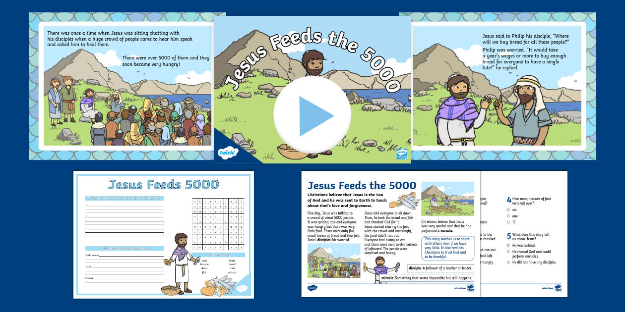 KS1 Jesus Feeding of the 5000 Teaching Pack | RE Resources