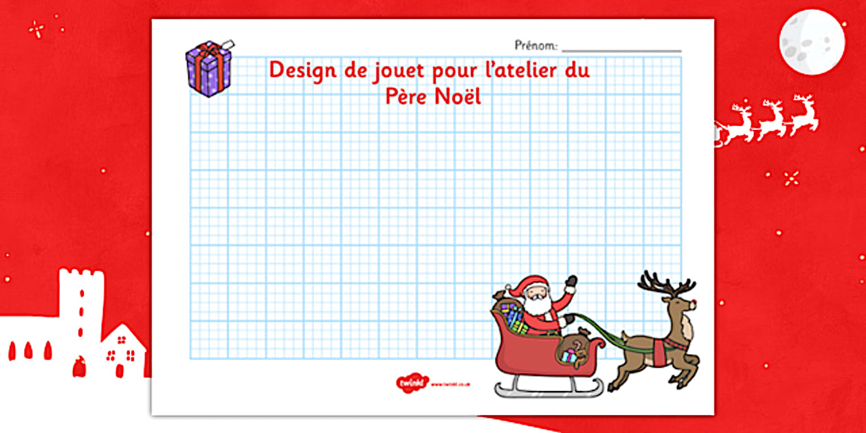 Design de jouet pour l'atelier du Père Noël French