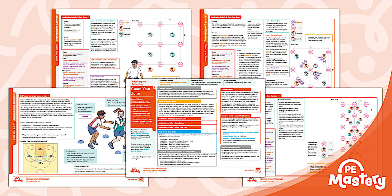 PE Mastery: Y2 Attacking and Defending L5 - Guard Your Zone