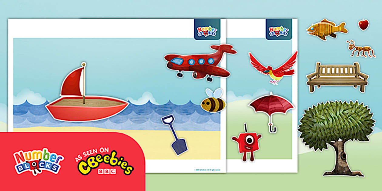 FREE! - 👉 Numberblocks Scene: World of One (teacher made)